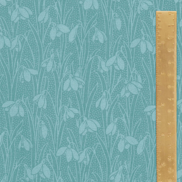 Liberty Snowdrop Spot Steely Sky - country clothesline