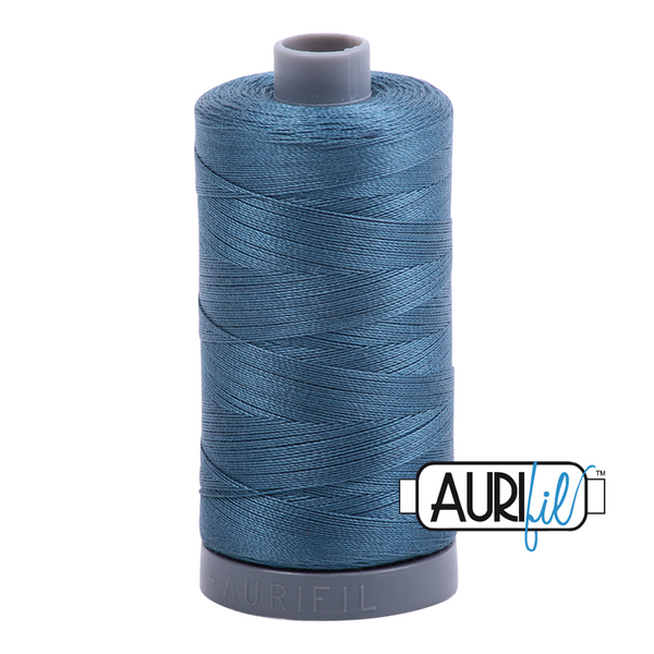Aurifil 28wt Thread - Smoke Blue 4644 - country clothesline